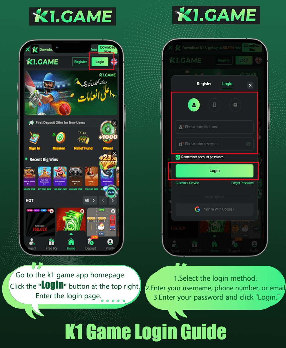 K1 Game Login: Accessing Your Account & Winning Real Money(2025)